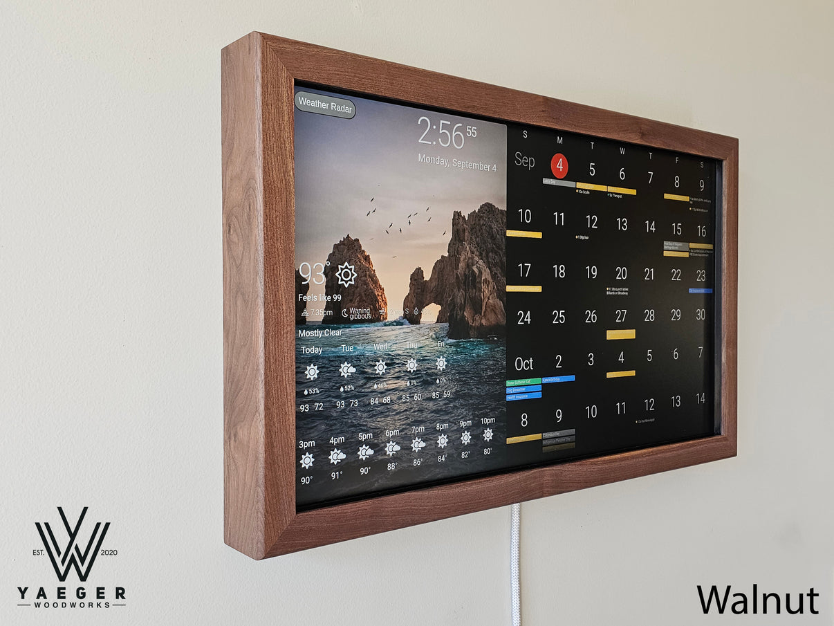 27in Touchscreen Smart Calendar / Dakboard/ Smart Wall Display / Photo ...